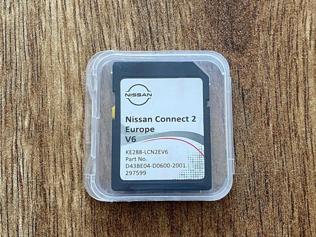 GENUINE NISSAN CONNECT 2 Map Data Sd Card Ke288-Lcn2Ev6 Juke Mikra ...