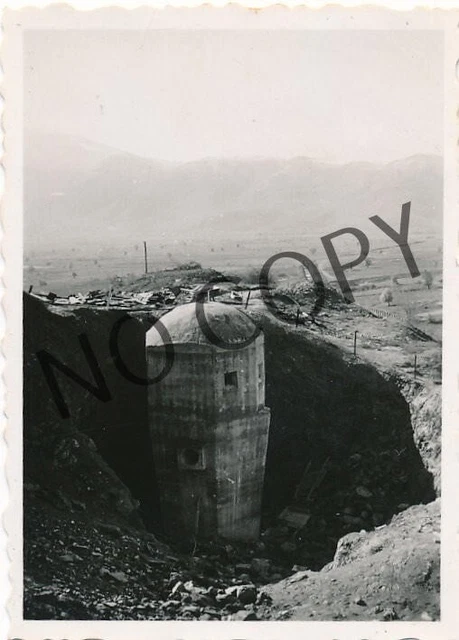 FOTO WK2 STUG. 191 Panzer Bunker Ελλάδα bei Saloniki 1941 X10 EUR 34,90 ...