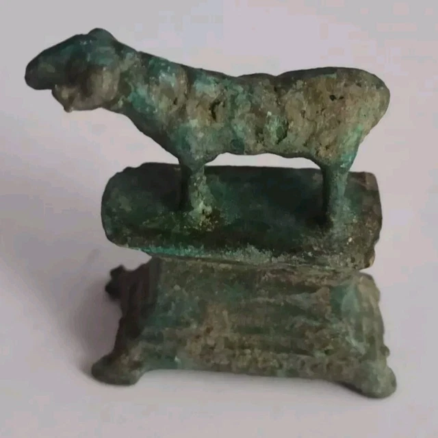 RARE ANCIENT ROMAN Bronze Ram Figurine On Base 200-300 Ad £150.00 ...