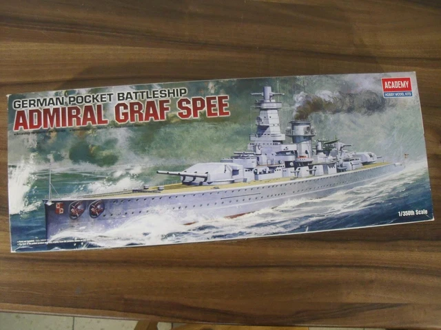 ACADEMY 14103 ADMIRAL "GRAF SPEE" 1:350 neuw. OVP EUR 47,00 - PicClick DE