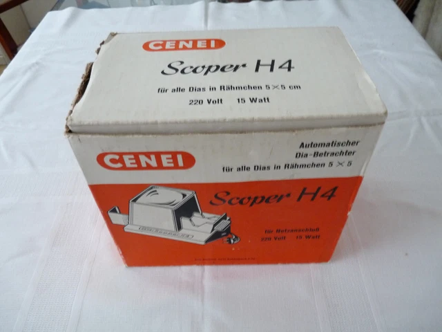 CENEI SCOPER H4 Autom. Diabetrachter 5x5 Originalkarton GA Voll ...