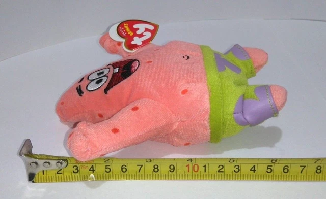 TY PATRICK STAR Spongebob Squarepants's Friend Plush Soft Toy Figure ...