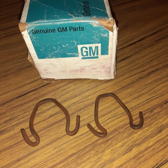 2 NOS 3739164 58 72 Chevy Truck NEW OEM GENUINE GM CLUTCH FORK RETURN ...