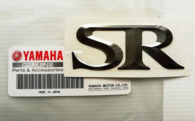 ORIGINAL YAMAHA-SR-EMBLEM-6CM-3D-PVC-STICKER-AUFKLEBER-LOGO-SR400 EUR ...