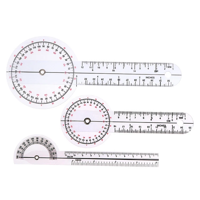 6/8INCH GONIOMETER RULE Medical Joint Ruler Calibrated Orthopedics ...