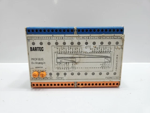 BARTEC 07-7331-230H/0000 PROFIBUS 8 X Analog IN Ex I EUR 815,52 - PicClick DE