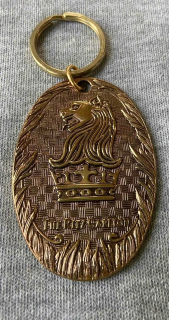 VINTAGE THE RITZ Carlton Hotel Key Chain Ring Fob Brass $41.00 - PicClick