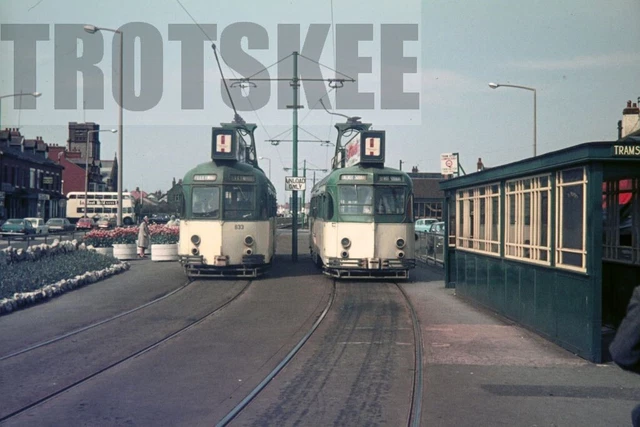 35MM SLIDE BLACKPOOL Transport Single Decker Tram Strassenbahn 633 1973 Original £4.39 - PicClick UK