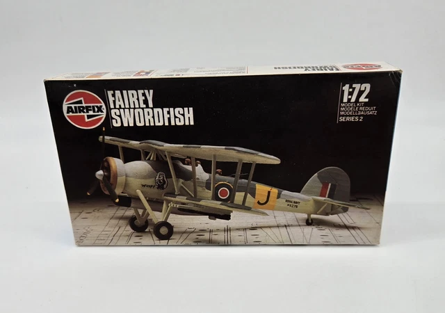 FAIREY SWORDFISH AIRFIX 02071 Scale 1:72 £10.00 - PicClick UK