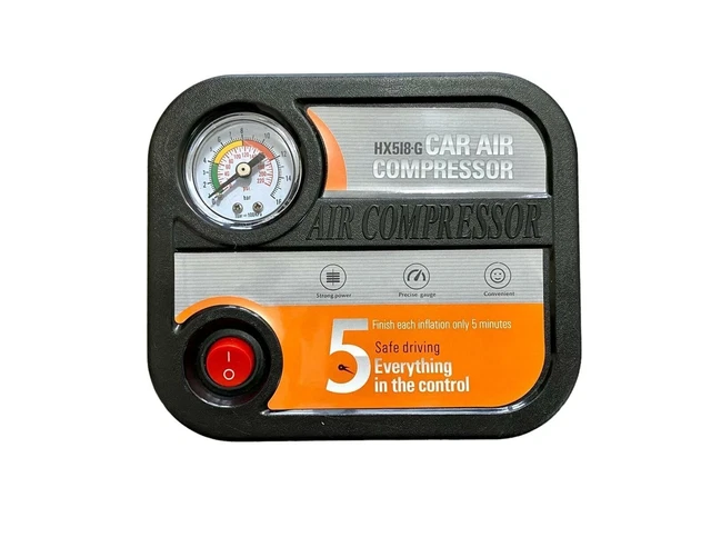 NEW AIR COMPRESSOR 220PSI 12V Multi-Purpose Portable Pump Inflator UK ...