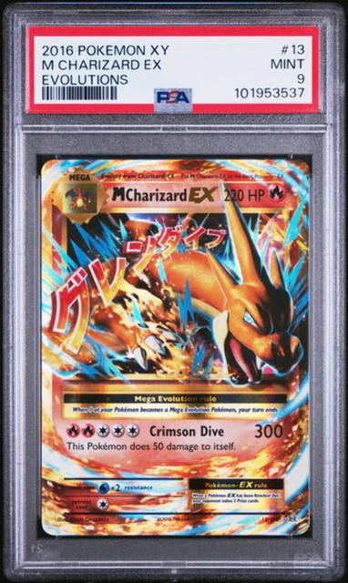 CHARIZARD EX 13/108 Psa 9 Pokemon Xy Evolutions Ultra Rare $138.00 ...