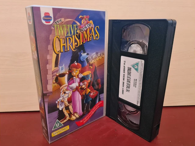 THE TWELVE DAYS of Christmas - Animated - PAL VHS Video Tape (H137) £3. ...