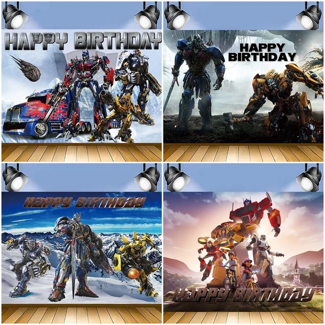 NUMBERBLOCKS BACKDROP HAPPY Birthday Party Photo Studio Background ...