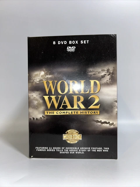 WORLD WAR 2 The Complete History 8 DVD Box Set £8.00 - PicClick UK