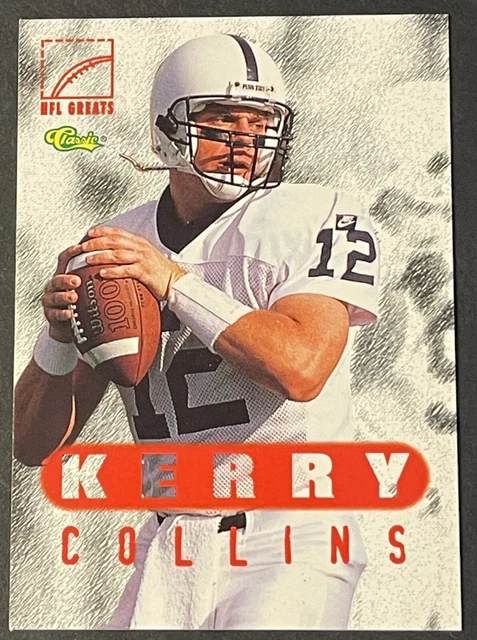 1996 CLASSIC NFL Rookies #77 Kerry Collins Penn State Nittany Lions EUR ...
