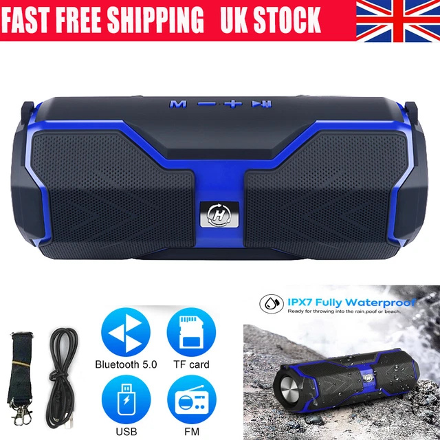HIGH BASS BLUETOOTH Speakers Portable Ultra Loud Wireless Speaker Outdoor Party £15.99 - PicClick UK