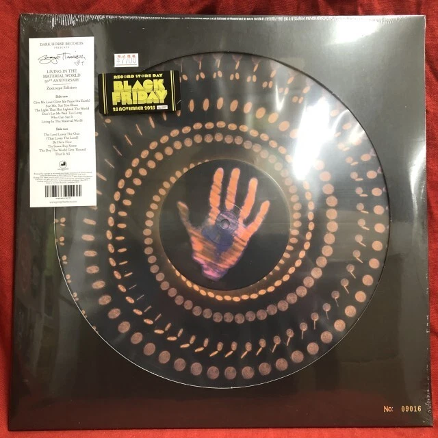 GEORGE HARRISON/ LIVING IN THE MATERIAL WORLD [ZOETROPE LP] (Unopened ...