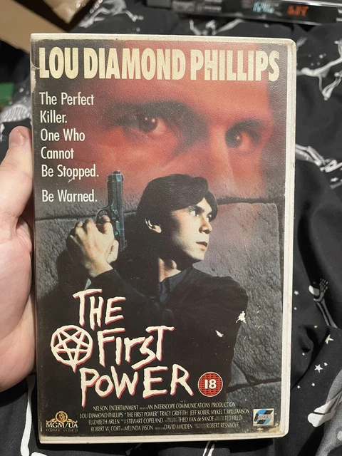 THE FIRST POWER VHS Video Big Box Ex Rental Cert Cannon MGM Warner £4. ...