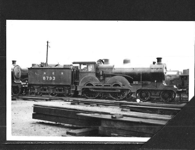 LNER (EXGER) - D15 4-4-0 - No. 8793 @ Stratford - Vintage Image ...