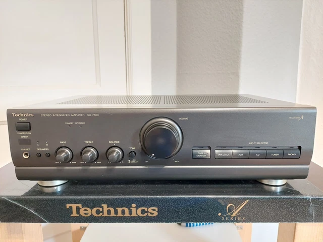 TECHNICS SU-V 500 Amplificatore HiFi + BA - pulito/testato - tecnico ...