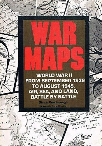 WAR MAPS: WORLD War II from Septemb..., Goodenough, Sim £6.49 - PicClick UK