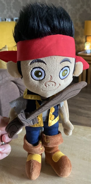 DISNEY STORE JAKE & The Neverland Pirate Plush Soft Toy 13” doll £7.99 ...