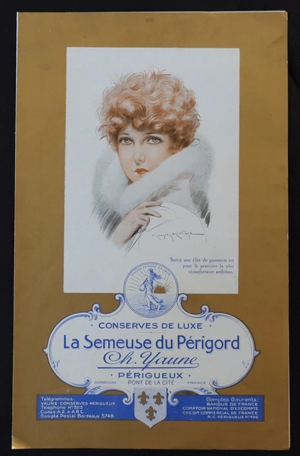 CATALOGUE LA SEMEUSE DU PERIGORD Yaune Périgueux Illustrator Millière ...