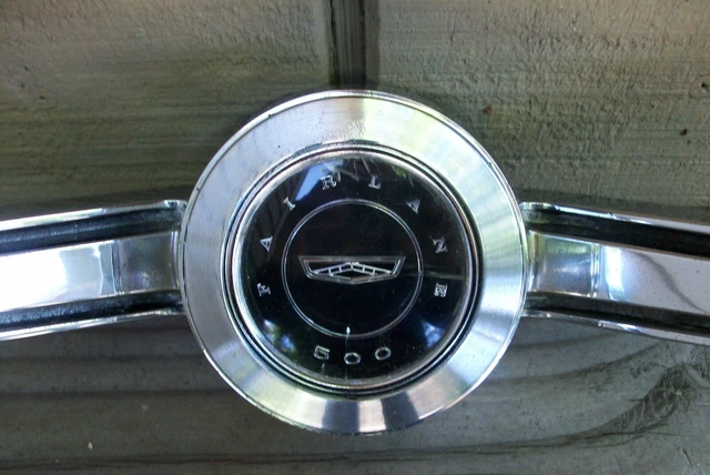 VINTAGE ORIGINAL 1965 65 Ford Fairlane 500 Steering Wheel Horn Ring ...