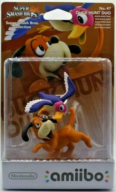 DUCK HUNT DUO (Super Smash Bros. Series #47) Nintendo Amiibo BNIB $35. ...