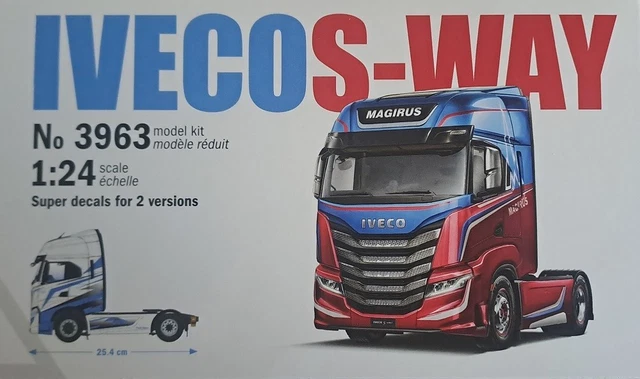 ITALERI - 3963 - IVECO S-WAY - Truck - LKW - 1:24 EUR 65,67 - PicClick DE