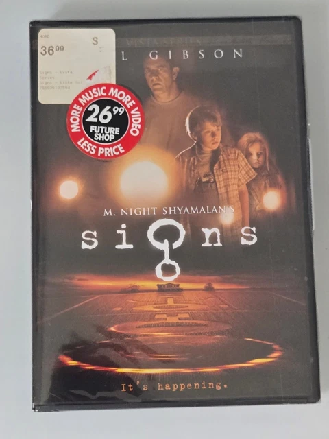 SIGNS (DVD 2002) NEW SEALED M. Night Shyamalan $10.11 - PicClick CA