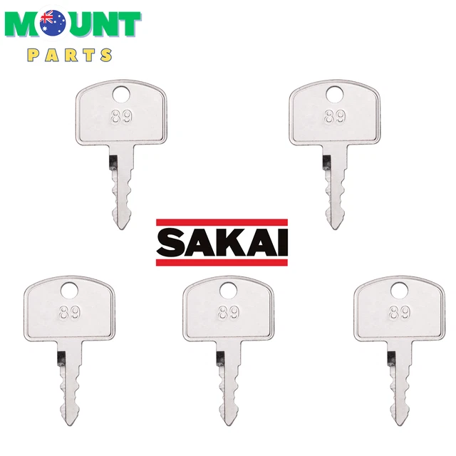 5PCS SAKAI ASPHALT Roller Compactor Equipment Ignition 974 Key 2820 ...