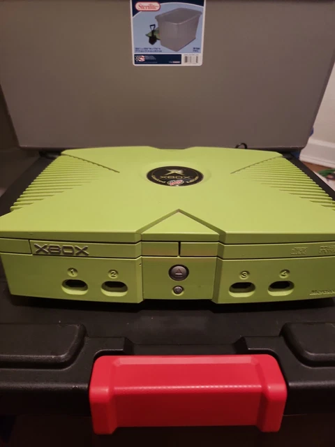ORIGINAL XBOX MOUNTAIN Dew Limited Edition Console rare EUR 451,15 ...