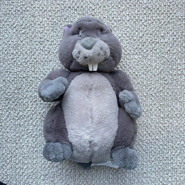 Vintage Disney Store Gopher Plush Winnie The Pooh Groundhog 9 Stuffed