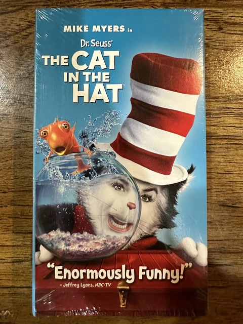 THE CAT IN The Hat VHS Mike Myers Dr. Seuss 2004 Release New SEALED ...
