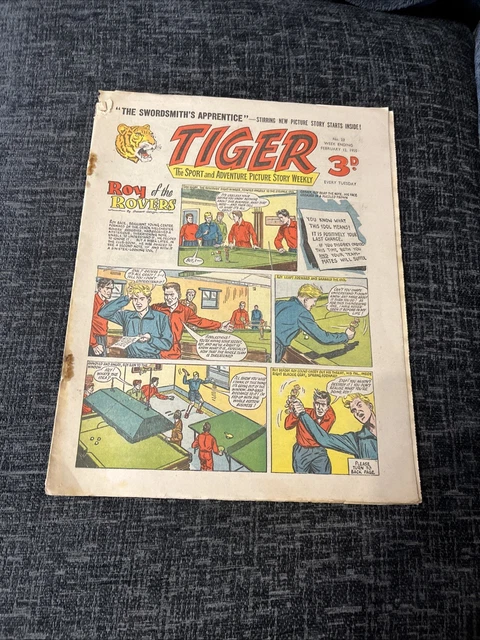 TIGER COMIC - #23 - 12 February 1955 £14.99 - PicClick UK