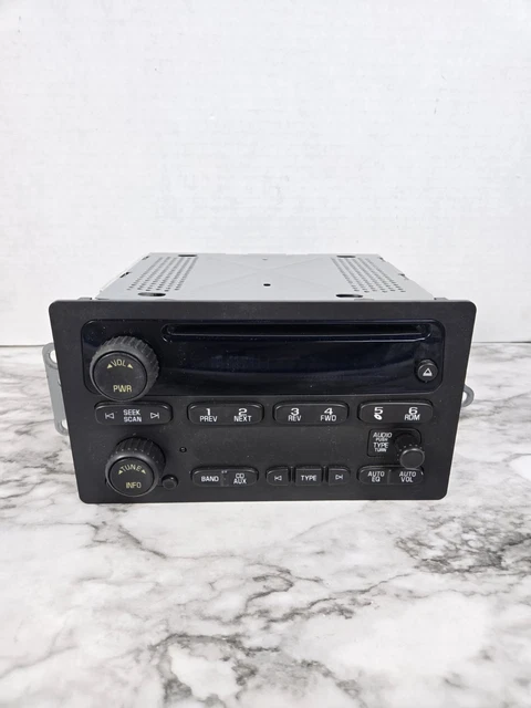 DELPHI DELCO RADIO OEM Head Unit (GM Part # 15850275) UNTESTED $35.01 ...