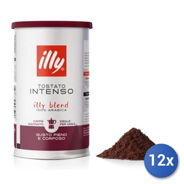 12X MULTIPACK ILLY Intense Roasted Coffee Gr 185 Moka £91.01 - PicClick UK