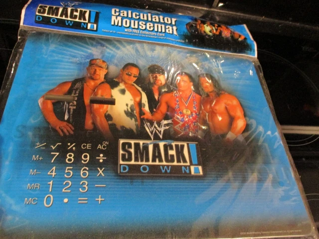 WWF WWE SMACKDOWN Or Raw Mousemat Rock Austin Brand New (No Working ...
