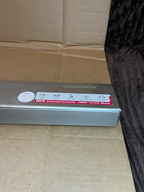LG SH7 WIRELESS Multi-Room Soundbar HDMI ARC Bluetooth Optical Tested ...
