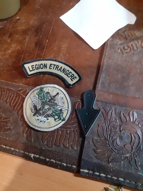 LÉGION ÉTRANGÈRE-2º REP-GCP / patch/ecusson /cuir pour insigne EUR 9,99 ...