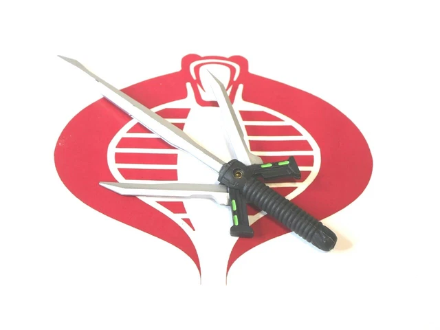 GI JOE WEAPON Sigma 6 Tri SWORD Original Figure Accessory £2.71 ...