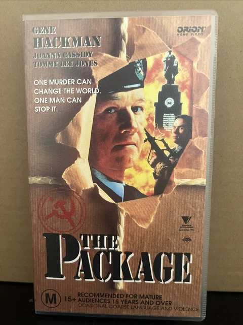 THE PACKAGE - VHS Video - Gene Hackman Tommy Lee Jones - Political ...
