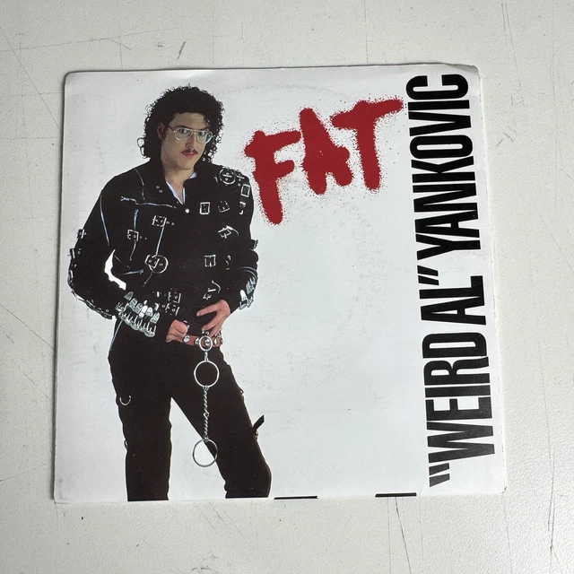 WEIRD AL YANKOVIC Fat Sinyl Single 45RPM 7" Scott Bros Records 1988 ...