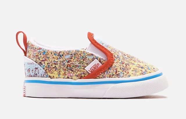 VANS X WHERE'S Waldo ? Tout-petit classique à enfiler (TD) VN0A34883WO ...