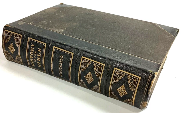 HISTORY OF THE Bible Illustrated "1872" $124.95 - PicClick CA