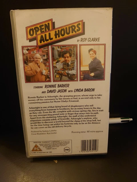 BBC OPEN ALL Hours Vhs Video £3.80 - PicClick UK