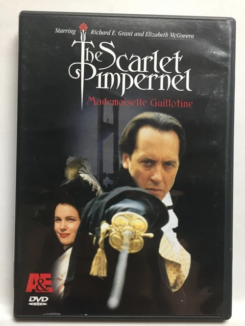 THE SCARLET PIMPERNEL DVD Mademoiselle Guillotine Book 2 - 1998 Richard ...