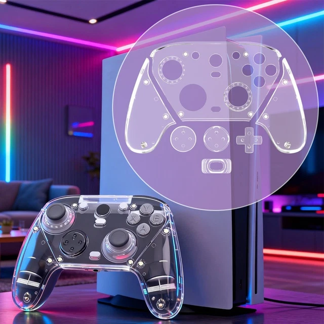 TRANSPARENT PC HARD Shell Case for GameSir G7 Pro with Waterproof ...