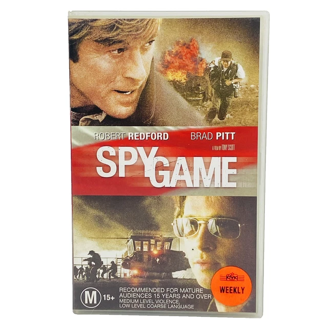 SPY GAME 2001 Universal Big Box Ex-Rental VHS Video Robert Redford Brad ...